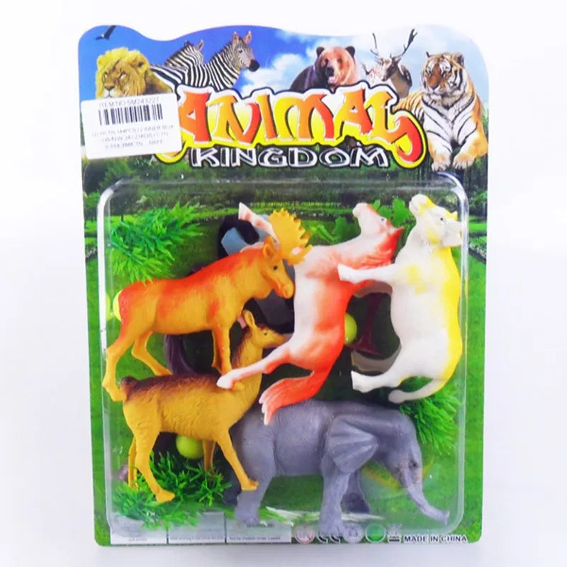 Wholesale GaryToy Cute and Funny Zoo Animal Set Toy for Kids | PP ...