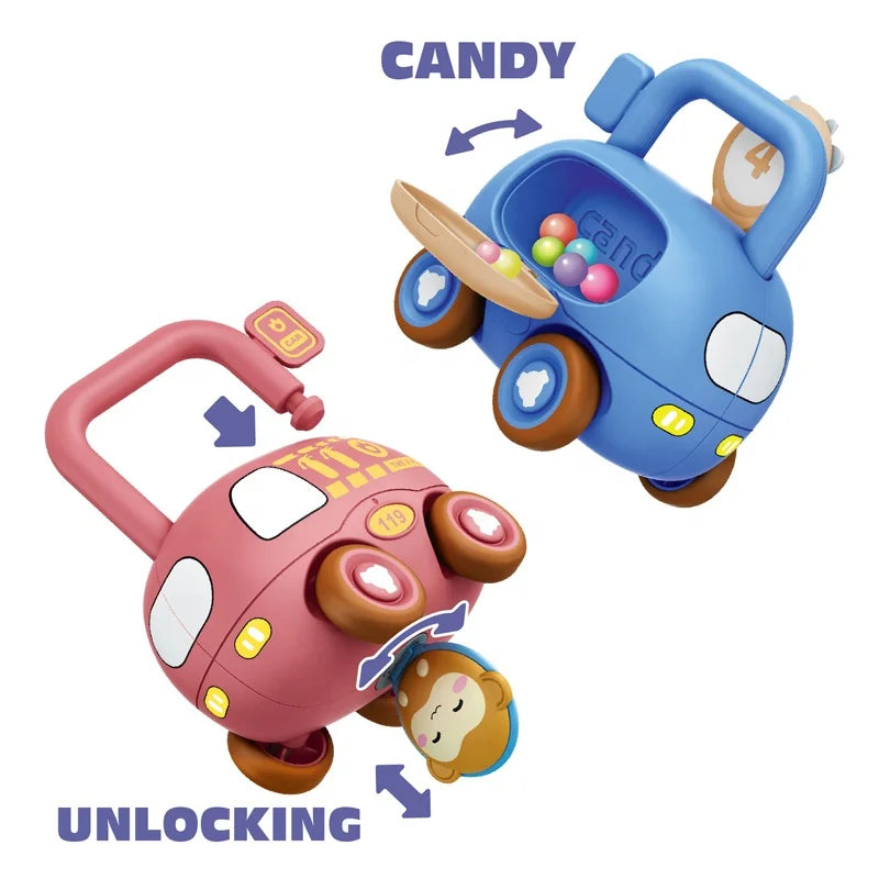 Wholesale 4PCS Preschool Games Montessori Lock And Key Toy Set ...